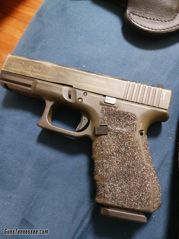 Glock gen 4 9mm,battle worn green | Firearms | Kingsport | Guns ...